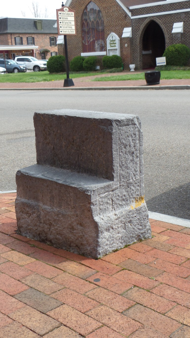 Upping Block – Washington County, Tennessee Department of Records ...