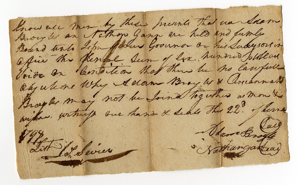 Broyles, Adam and Roseannah Broyles, 1798 – Washington County ...